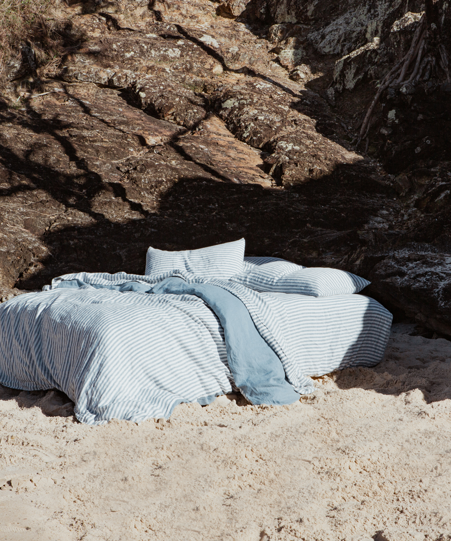 Lookbook Marine Blue Stripe – I Love Linen