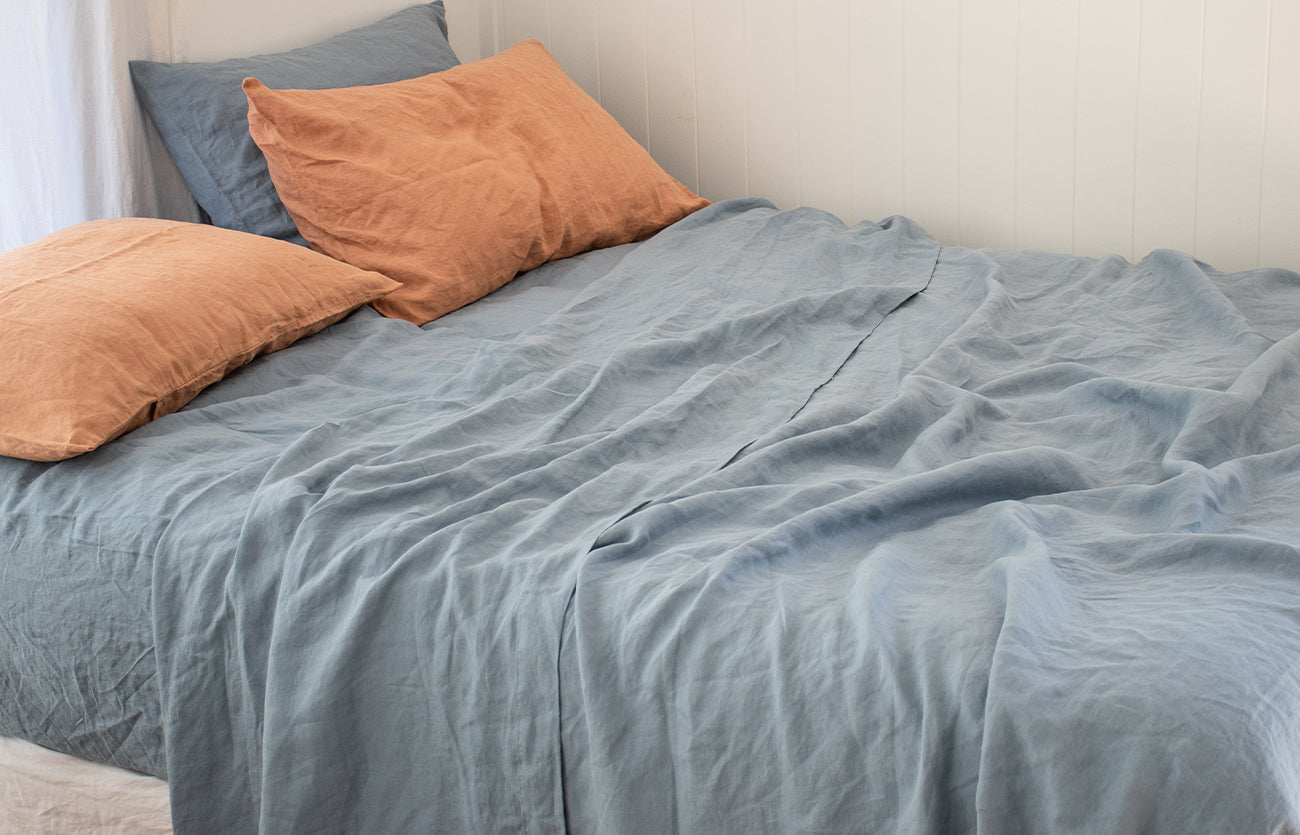 Lookbook Marine Blue & Sandalwood – I Love Linen