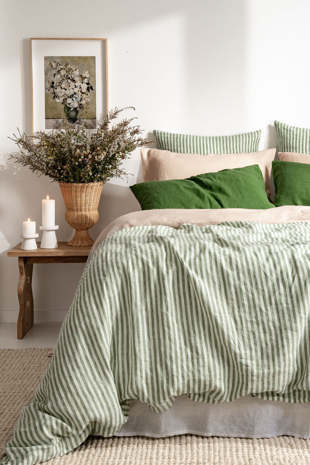 How to Style Our Newest Design, Ivy Stripe – I Love Linen