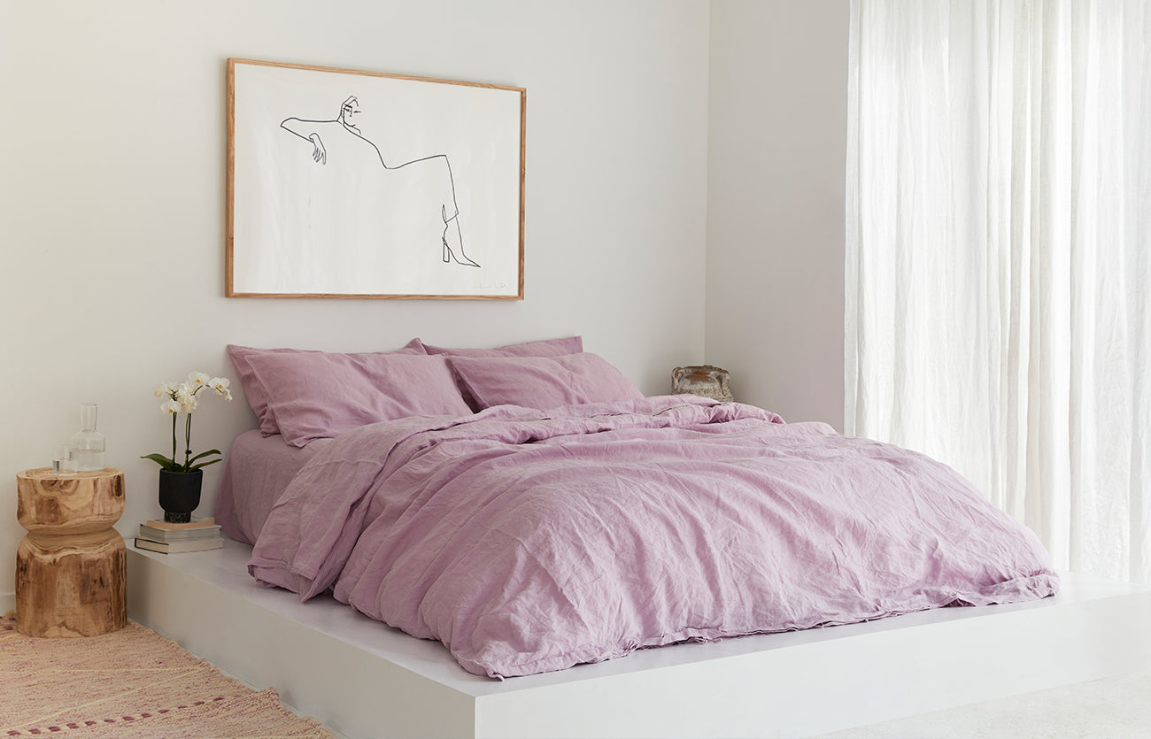 Lilac French linen Lookbook – I Love Linen