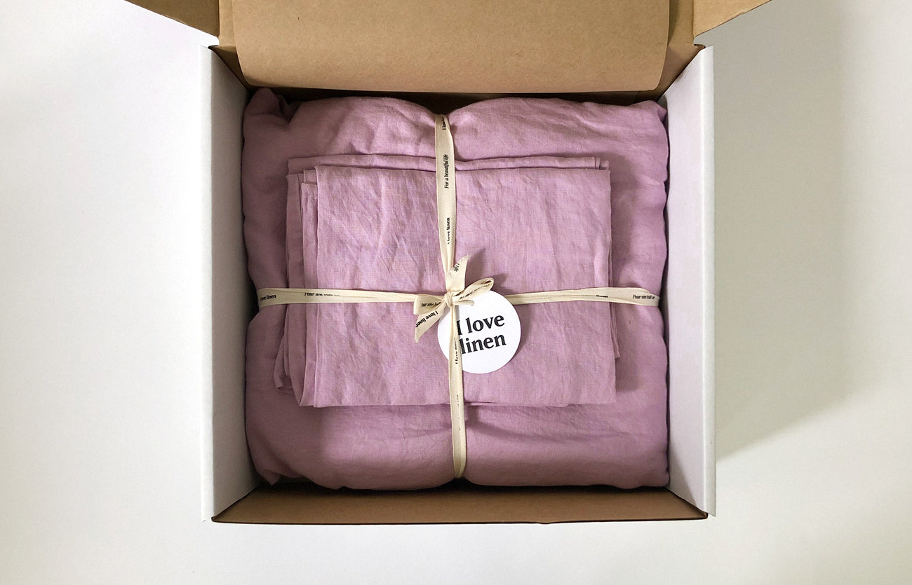 Our Commitment to Plastic Free Packaging – I Love Linen