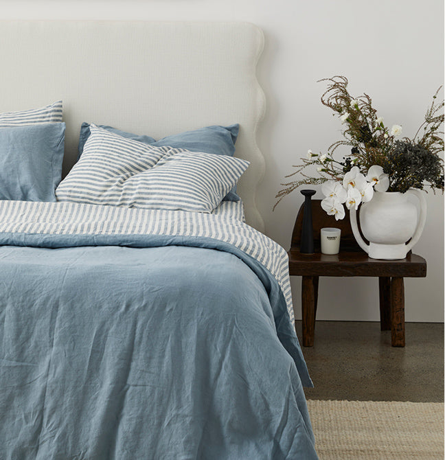 Behind the Design: Marine Blue Stripe – I Love Linen