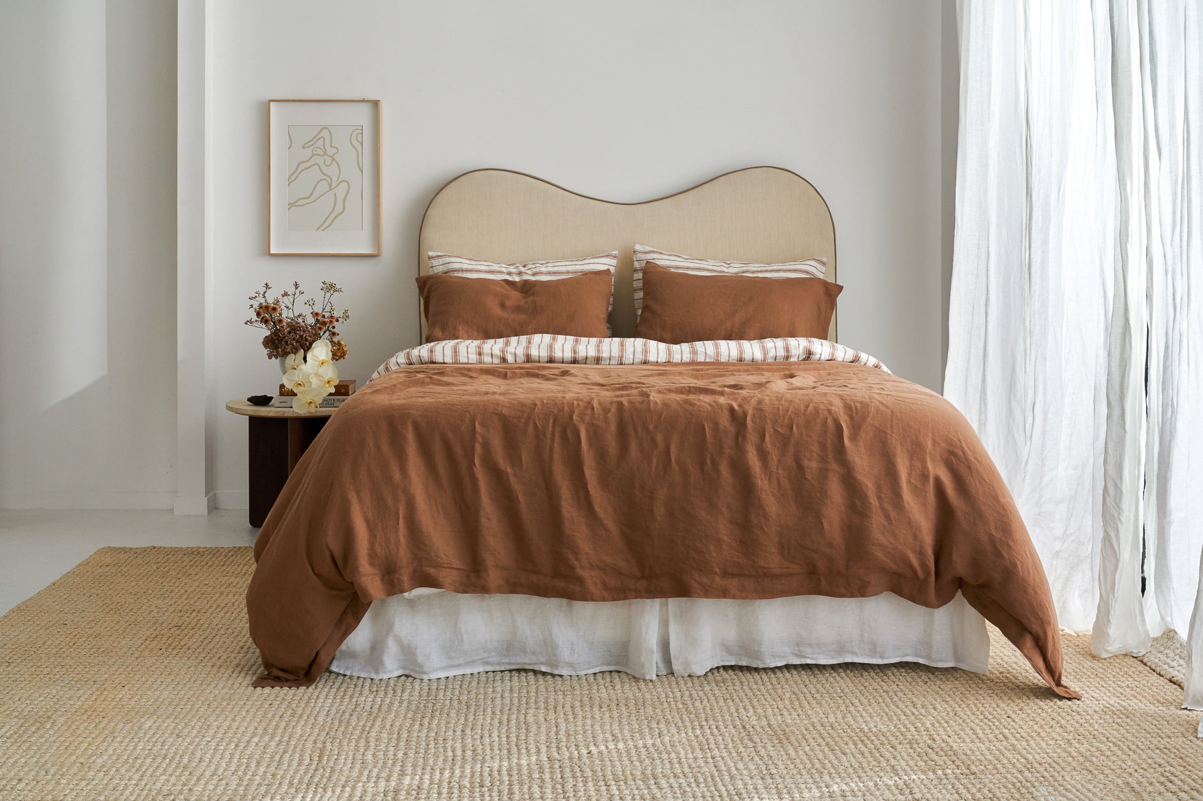How to Style Our Newest Shade, Hazelnut – I Love Linen