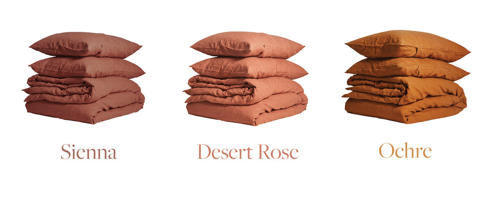 Earthy Shade Comparison – I Love Linen