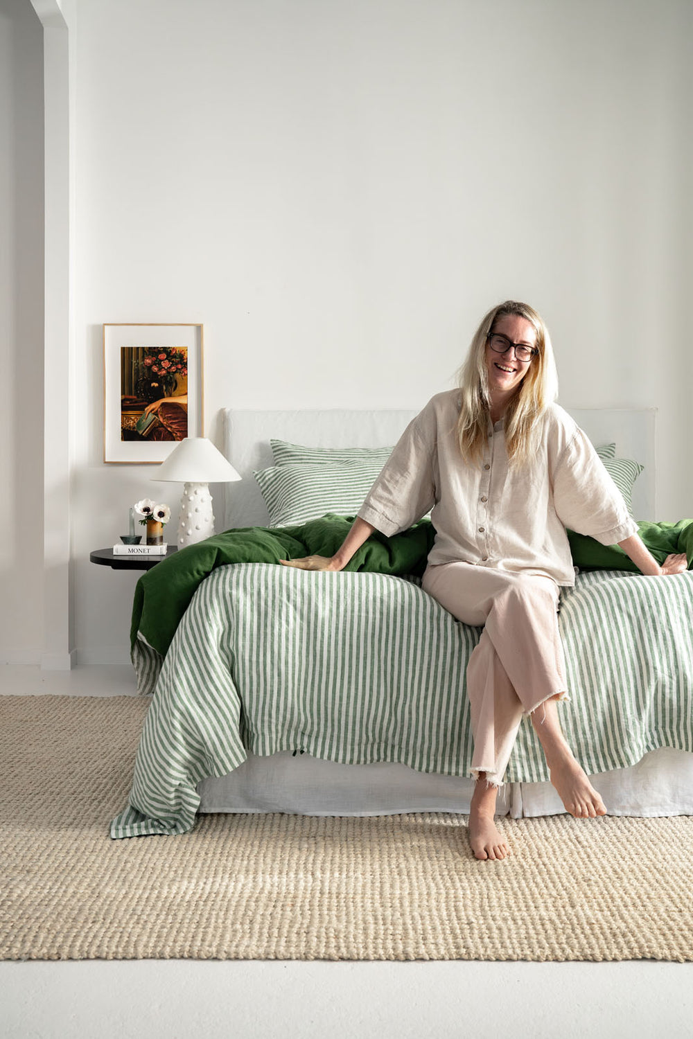 Behind the Design: Welcome Ivy Stripe – I Love Linen