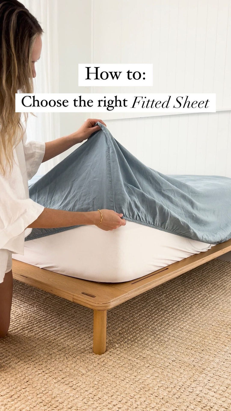 How to Measure your Mattress for a Fitted Sheet – I Love Linen