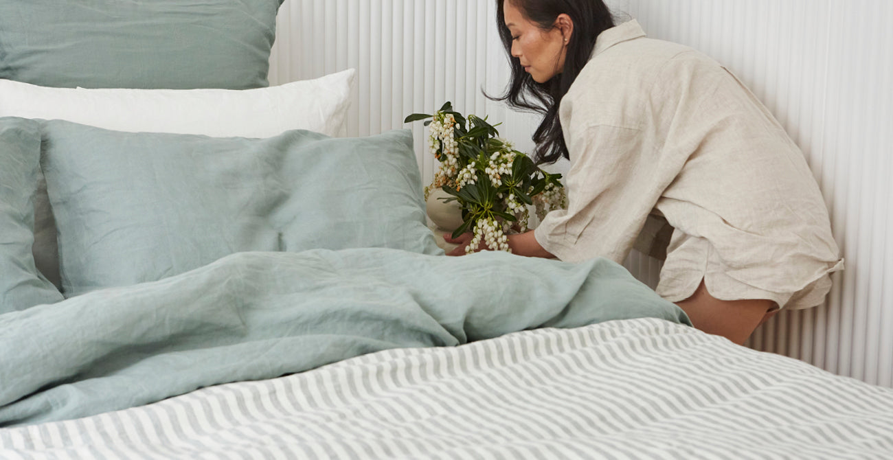 Welcome, New Double-Sided French Linen Designs – I Love Linen