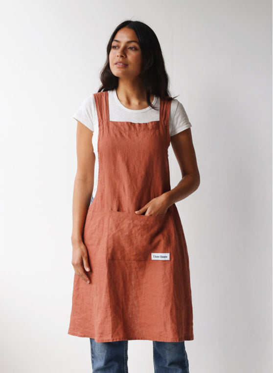 Welcome, French Linen Aprons – I Love Linen