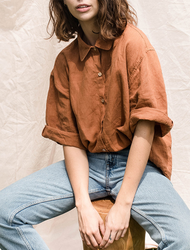 The Ruby Shirt – I Love Linen