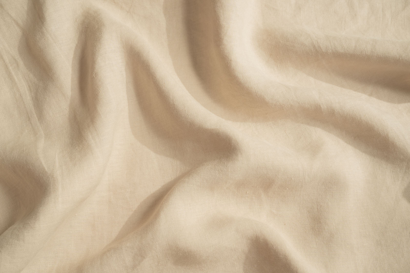 French Flax Linen Swatch in Creme – I Love Linen